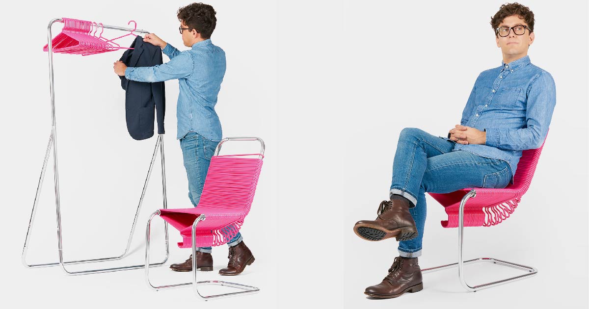 “COAT CHECK CHAIR” ไอเท็มชิ้นใหม่ในสไตล์ POP ART ที่ถึงกับต้องตั้งคำถาม ...