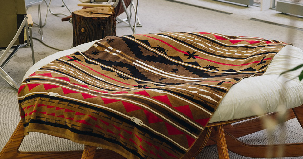 SNOW PEAK X PENDLETON LIMITED-EDITION TOWEL BLANKET
