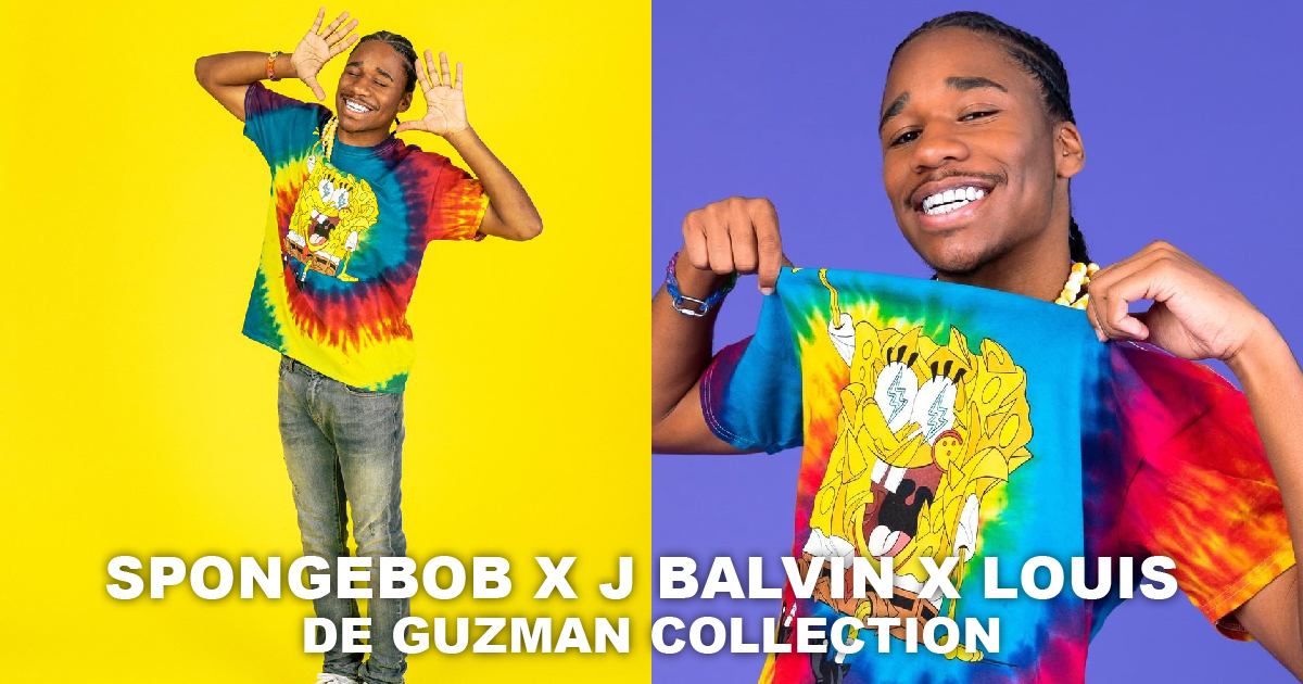 "SPONGEBOB x J BALVIN x LOUIS DE GUZMAN COLLECTION"