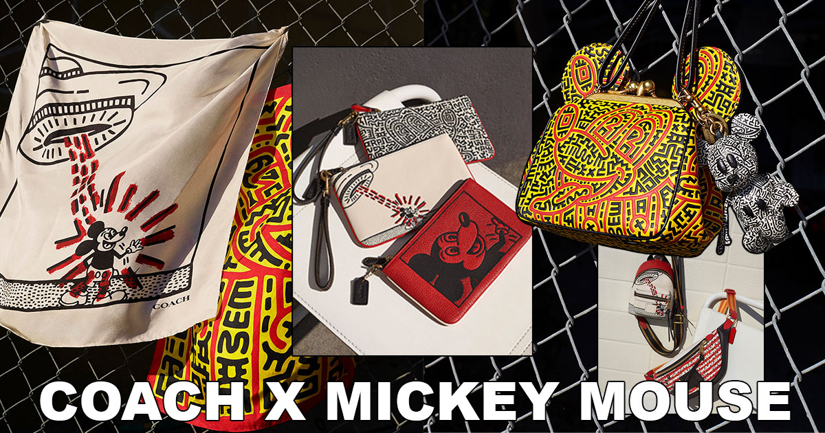 COACH X MICKEY MOUSE ปล่อยไอเท็มใหม่สุดน่ารักน่าสะสม