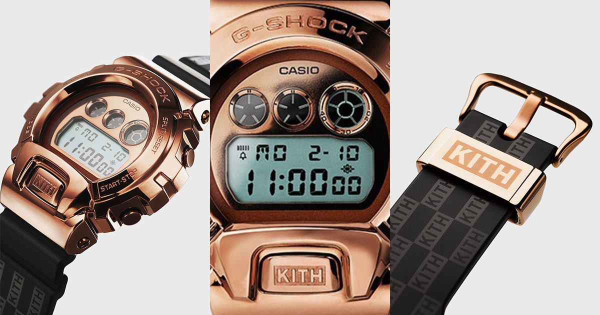 KITH x G-SHOCK เปิดตัวนาฬิการุ่น "GM6900" สีใหม่แกะกล่อง!