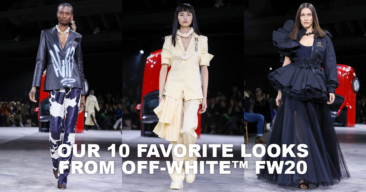OUR 10 FAVORITE LOOKS FROM OFF-WHITE™ READY-TO-WEAR FW20