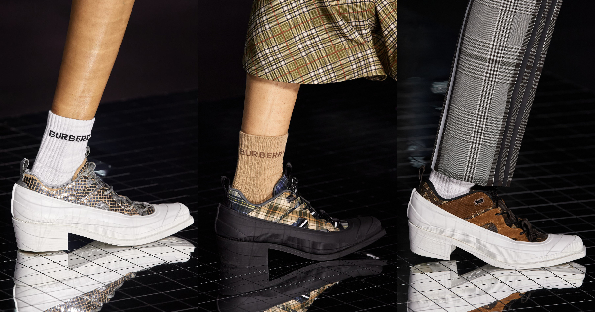 FAVORITE SHOES FROM ‘BURBERRY’ FALL 2020 READY-TO-WEAR