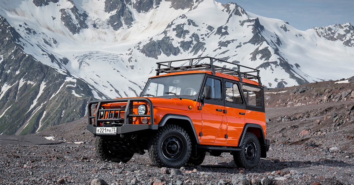 UAZ HUNTER EXPEDITION VEHICLE