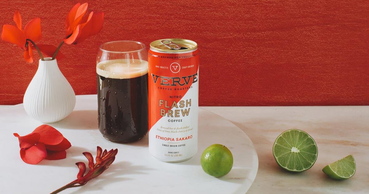 “VERVE NITRO FLASH BREW COFFEE” ชงไวแต่อร่อยนานกาแฟกระป๋องสายคราฟต์