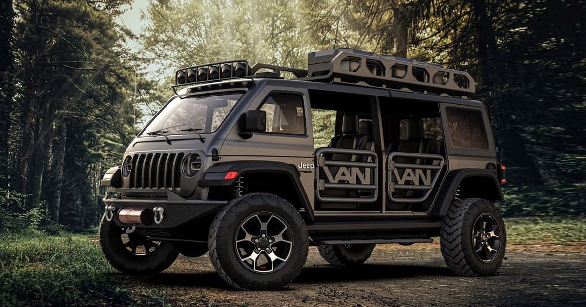 JEEP VANGLER ลุยทุกป่าฝ่าทุกดงเอาใจสายแอดเวนเจอร์โดยเฉพาะ