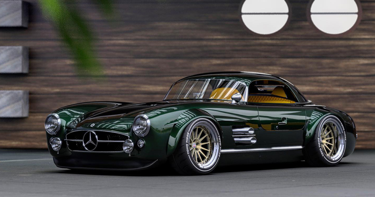 MERCEDES-BENZ 300L SPEEDSTER S-KLUB งานคัสต้อมสุดโหดส่งตรงจาก LA