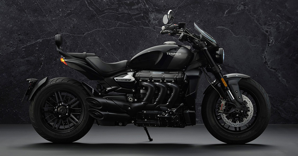 TRIUMPH ROCKET 3 R BLACK โมเดลใหม่ที่ยังคงดุดันและทรงพลังเหมือนเคย