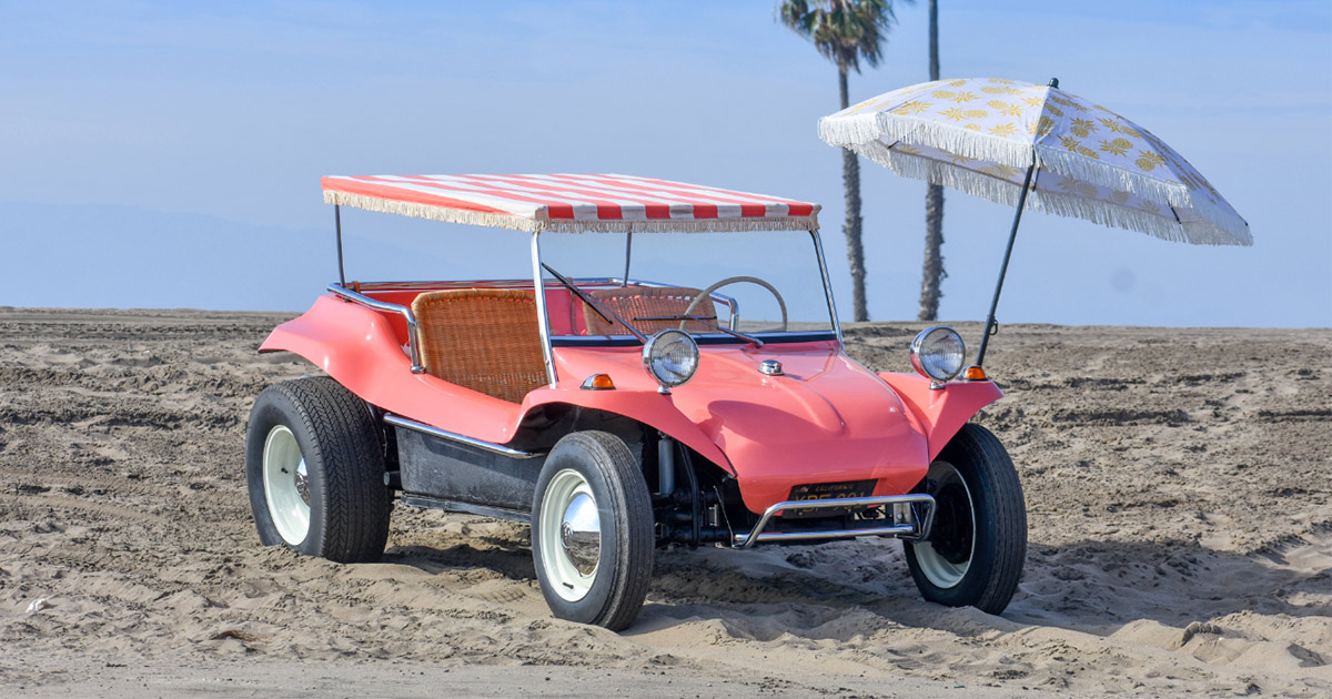 VOLKSWAGEN BUGGY สีชมพูสุดคิวท์กับการปรับโฉมใหม่ในสไตล์วินเทจ!