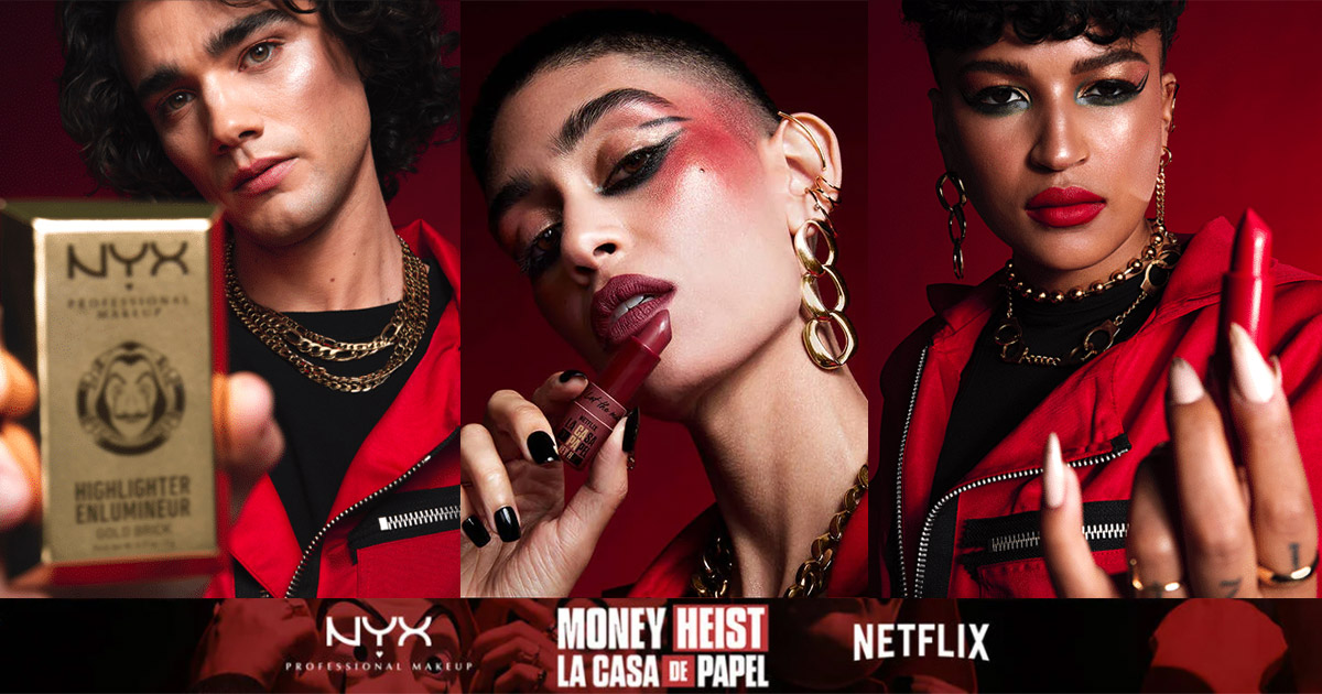 NYX X MONEY HEIST พร้อมออกโจรกรรมความสวยแบบสับ