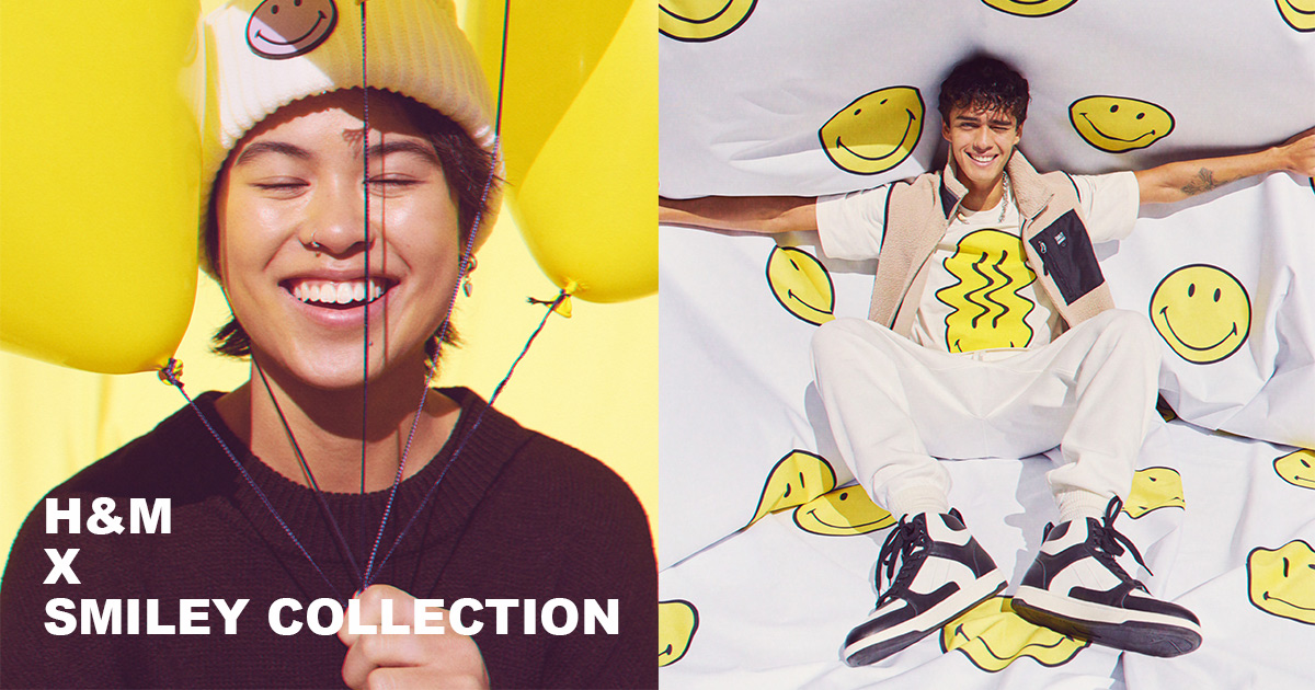 H&M X SMILEY® COLLECTION ยกขบวนความสุข เตรียมส่งท้ายปีเก่าด้วย ...