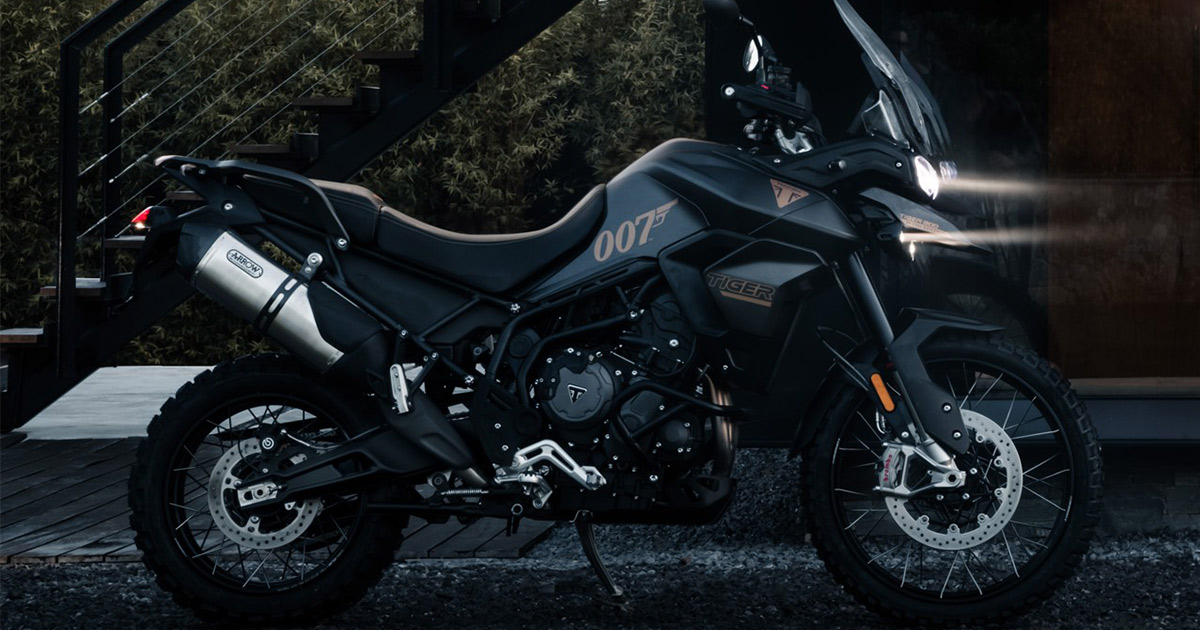 TRIUMPH X JAMES BOND “NO TIME TO DIE” ที่สุดของปีกับความเร็วฉบับสายลับ ...