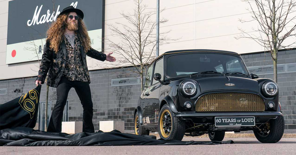 MINI REMASTERED MARSHALL EDITION ฉลองครบรอบ 60 ปี ด้วยสุดยอดขุมพลังความจิ๋ว