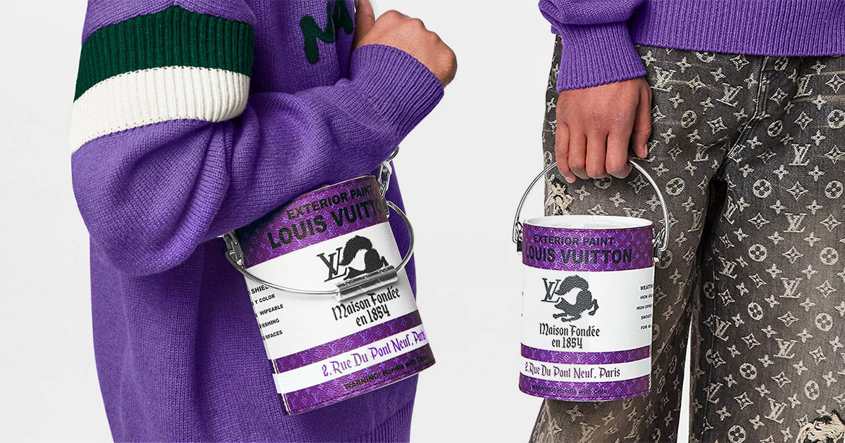 LOUIS VUITTON PAINT CAN BAG ไอเท็มสุดเอ็กซ์คลูซีฟแห่งซีซั่น