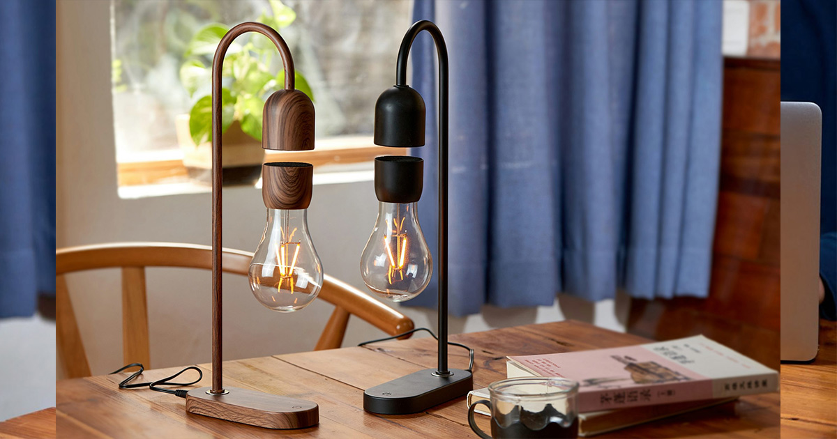 “EVARA LIGHTBULB LAMP” สุดยอดโคมไฟปฏิวัติดีไซน์ต้านแรงโน้มถ่วง