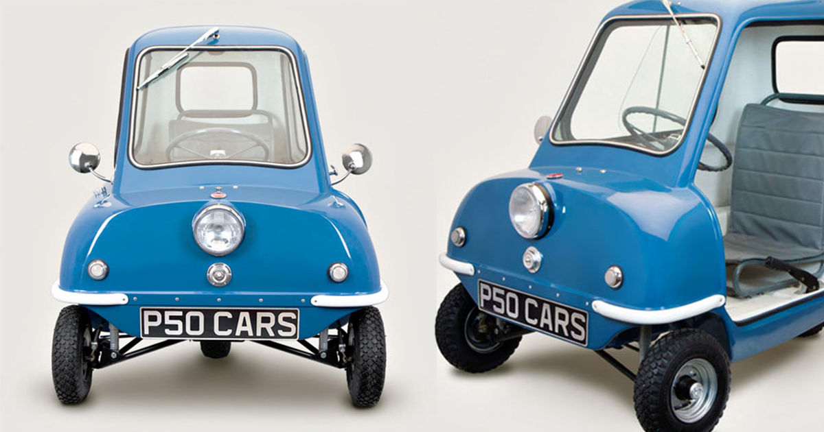 P50CAR กับรถที่เล็กที่สุดในโลกในการสร้างสรรค์ตามสไตล์คุณ