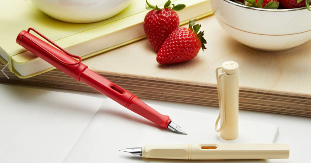 "LAMY SAFARI STRAWBERRY & CREAM" คอลเลคชั่นใหม่เอาใจสายชอบเขียน