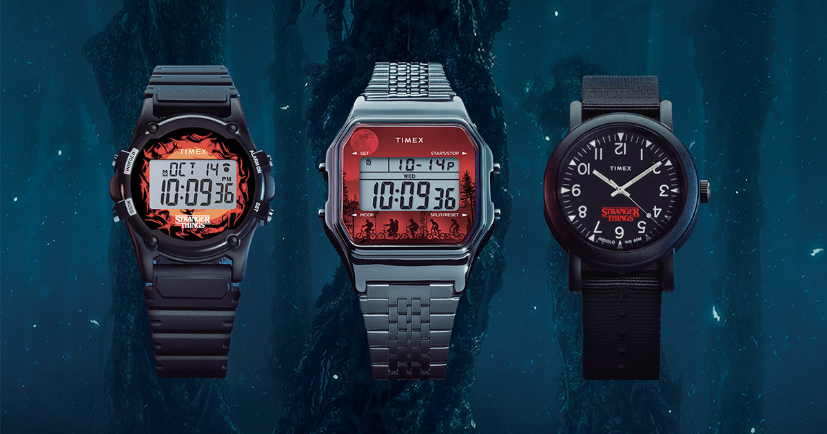 "TIMEX X STRANGER THINGS" เปิดตัวตามซีซั่น 4 มาติดๆ กับคอลเลคชั่นนาฬิกา ...