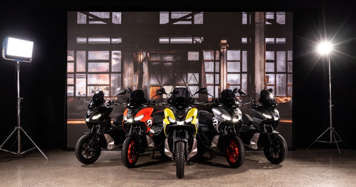 APRILIA ส่งต่อ DNA “BE A RACER” ลงสกู๊ตเตอร์พรีเมี่ยม “SR GT 200&rdquo