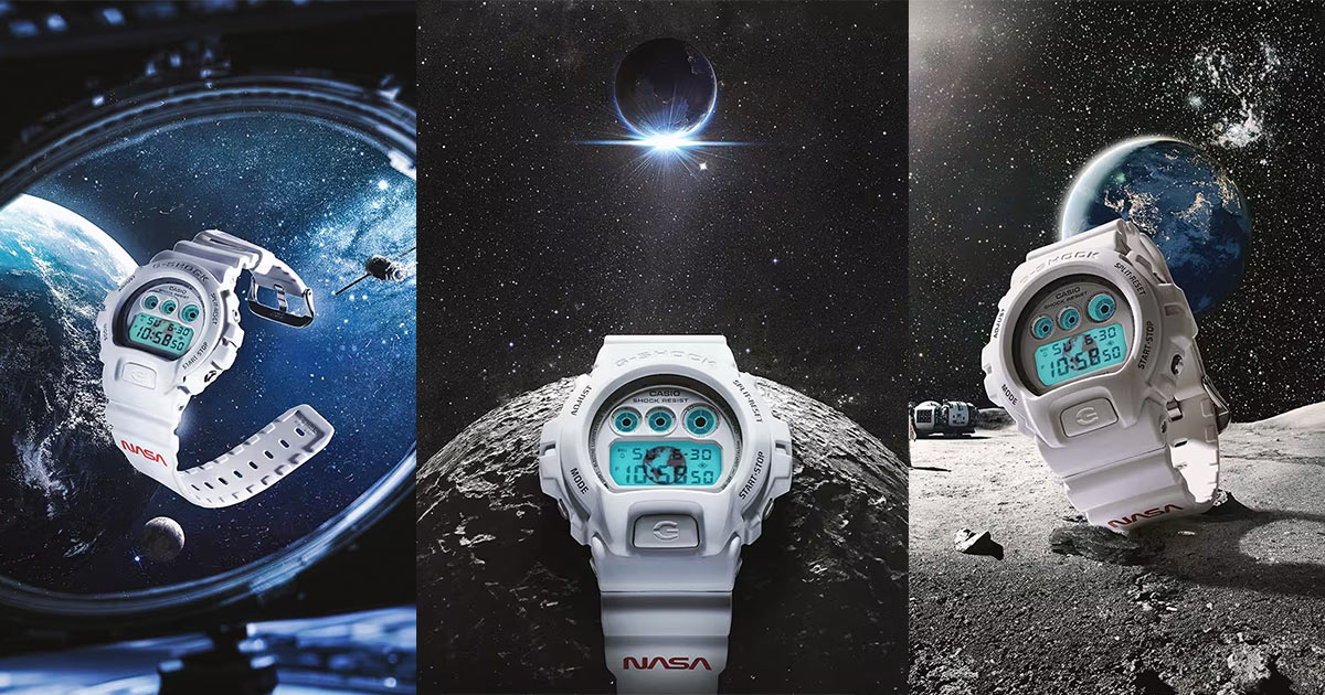 Casio's Limited-Edition G-Shock x NASA Collaboration: DW6900NASA237 - A ...