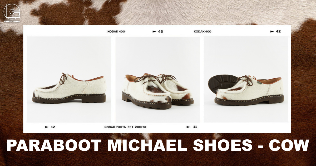 'PARABOOT MICHAEL SHOES - COW' แข็งแรง ทนทาน ยาวนานเป็นร้อยปี